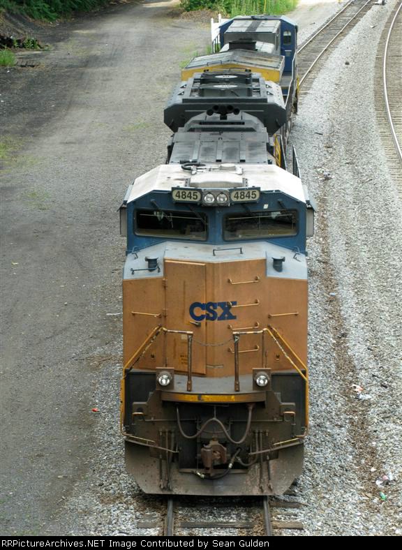 CSX 4845 & 252